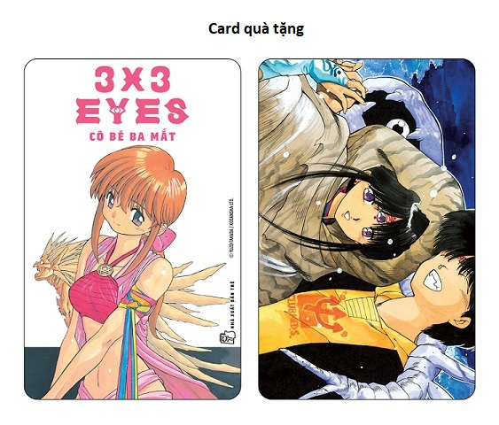 Truyện Tranh 3x3 Eyes - Cô Bé Ba Mắt - Tập 1 - Tặng Kèm Card Nhựa + Postca - FAHASA.COM