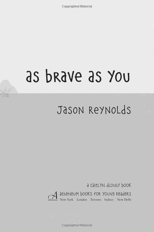 As Brave As You