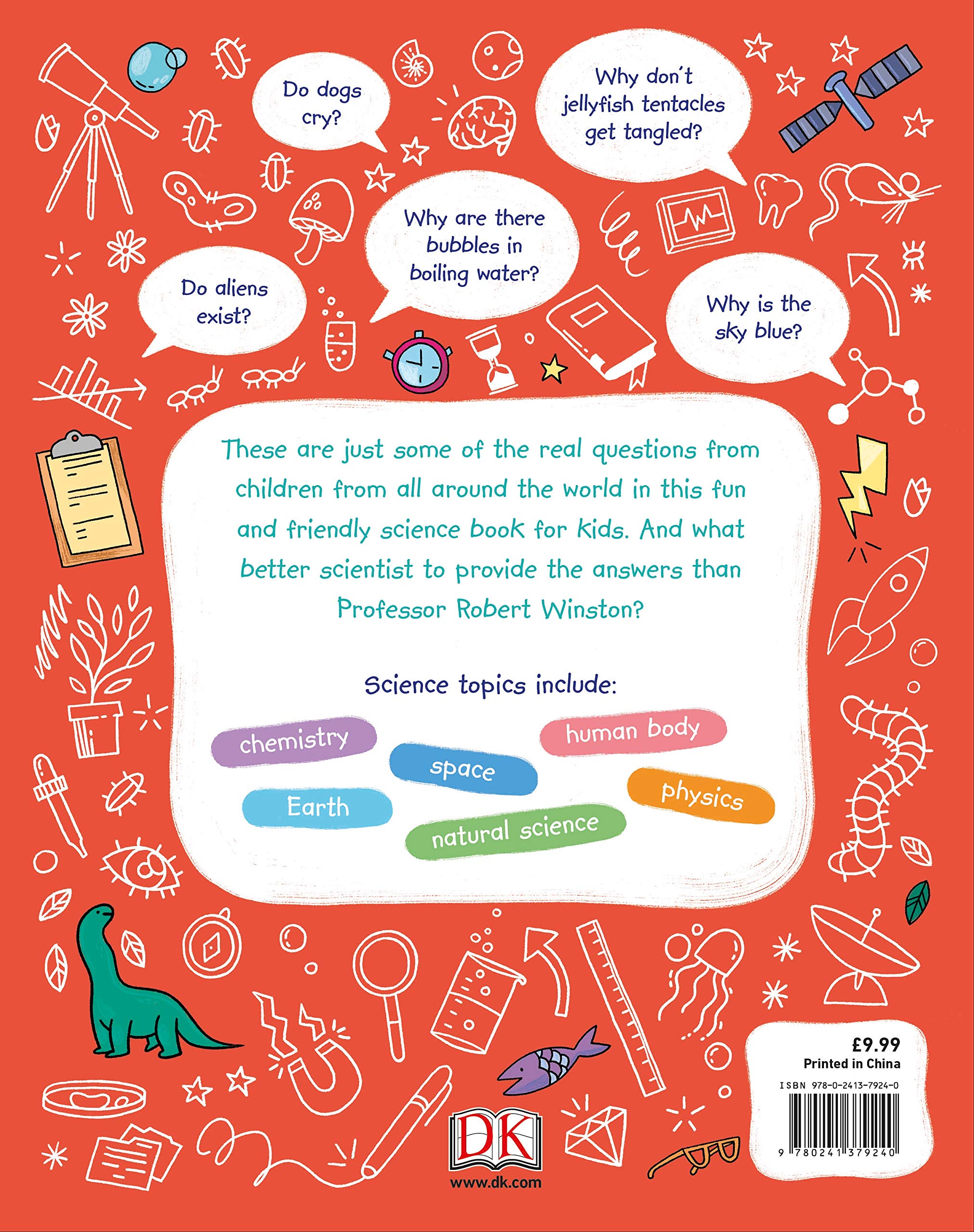 Ask A Scientist: Professor Robert Winston Answers 100 Big Questions ...