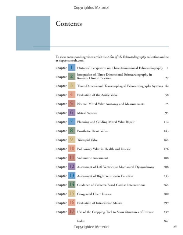 Atlas of 3D Echocardiography - FAHASA.COM