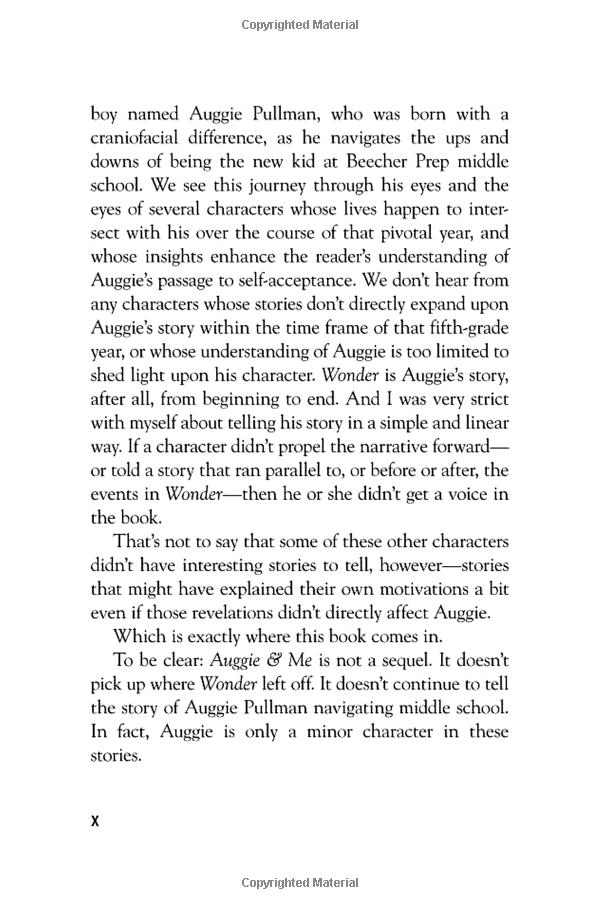 Auggie and Me: Three Wonder Stories - FAHASA.COM