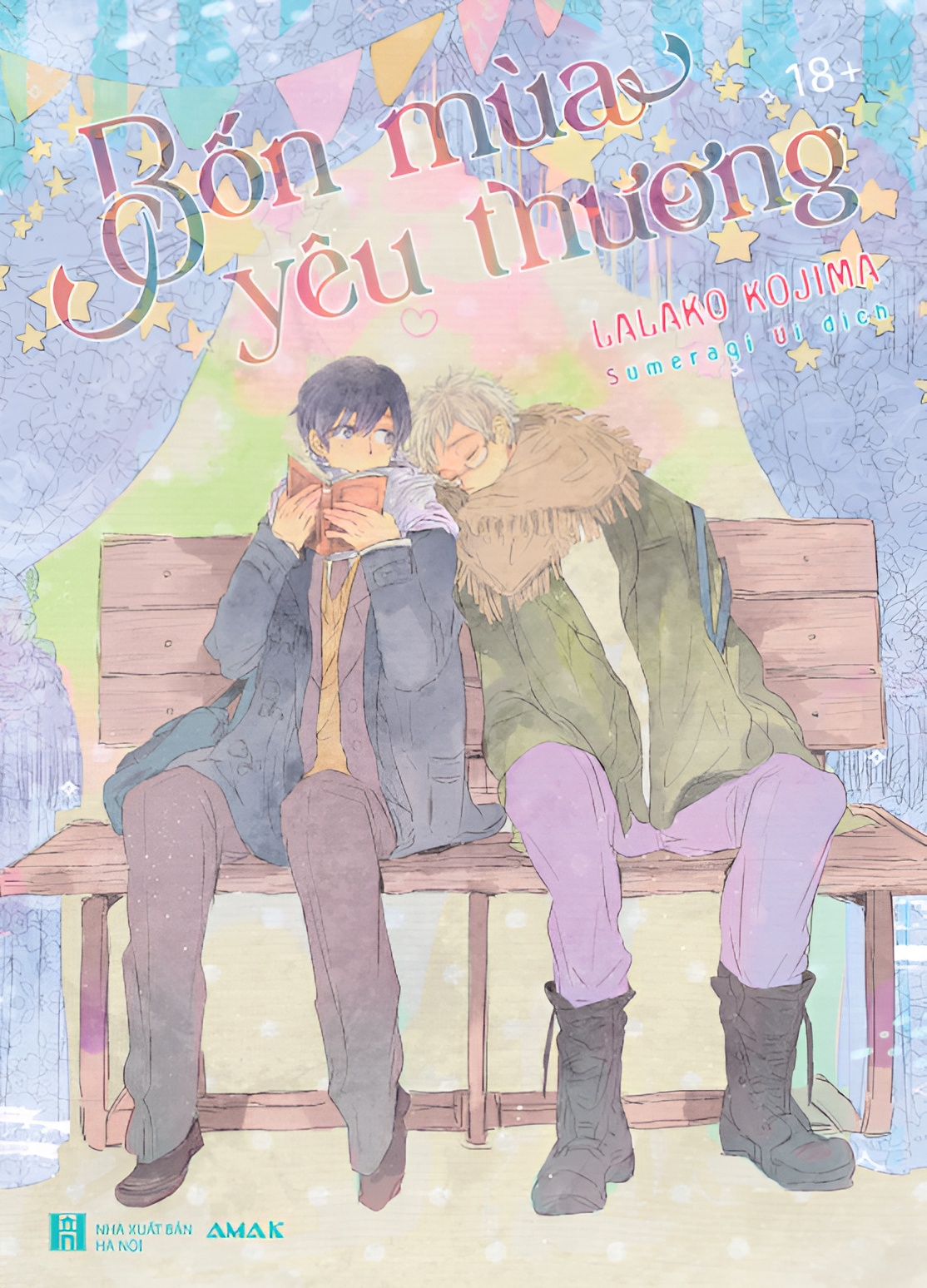 Sách Bốn Mùa Yêu Thương - Tặng Kèm Bìa Áo + Postcard Hai Mặt + Set 4 Card Bo Góc + Poster A3 ...