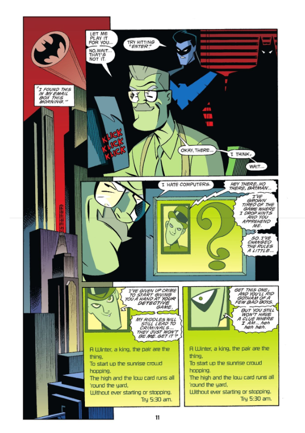 Batman Adventures: Riddle Me This!
