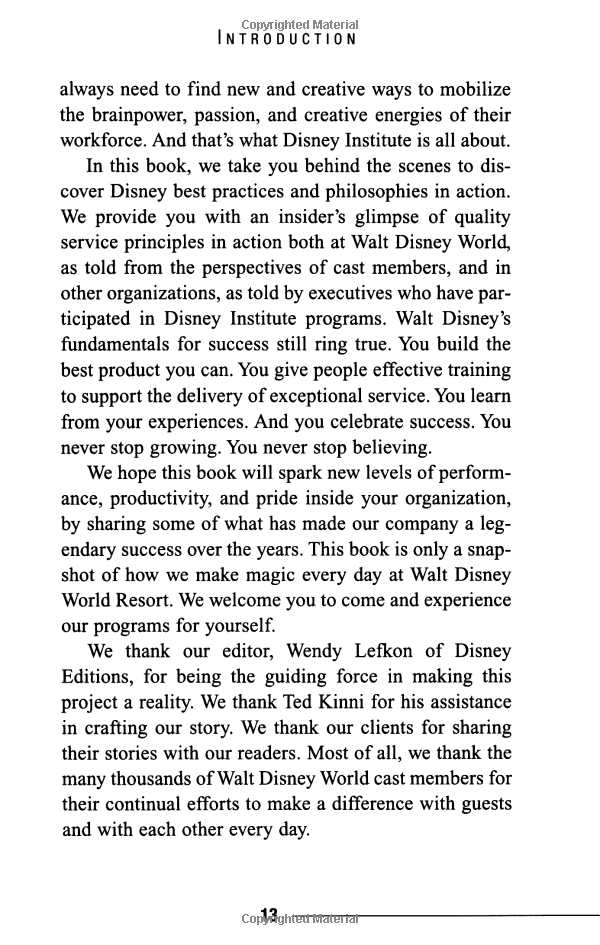 Be Our Guest: Perfecting the Art of Customer Service (Disney Institute ...