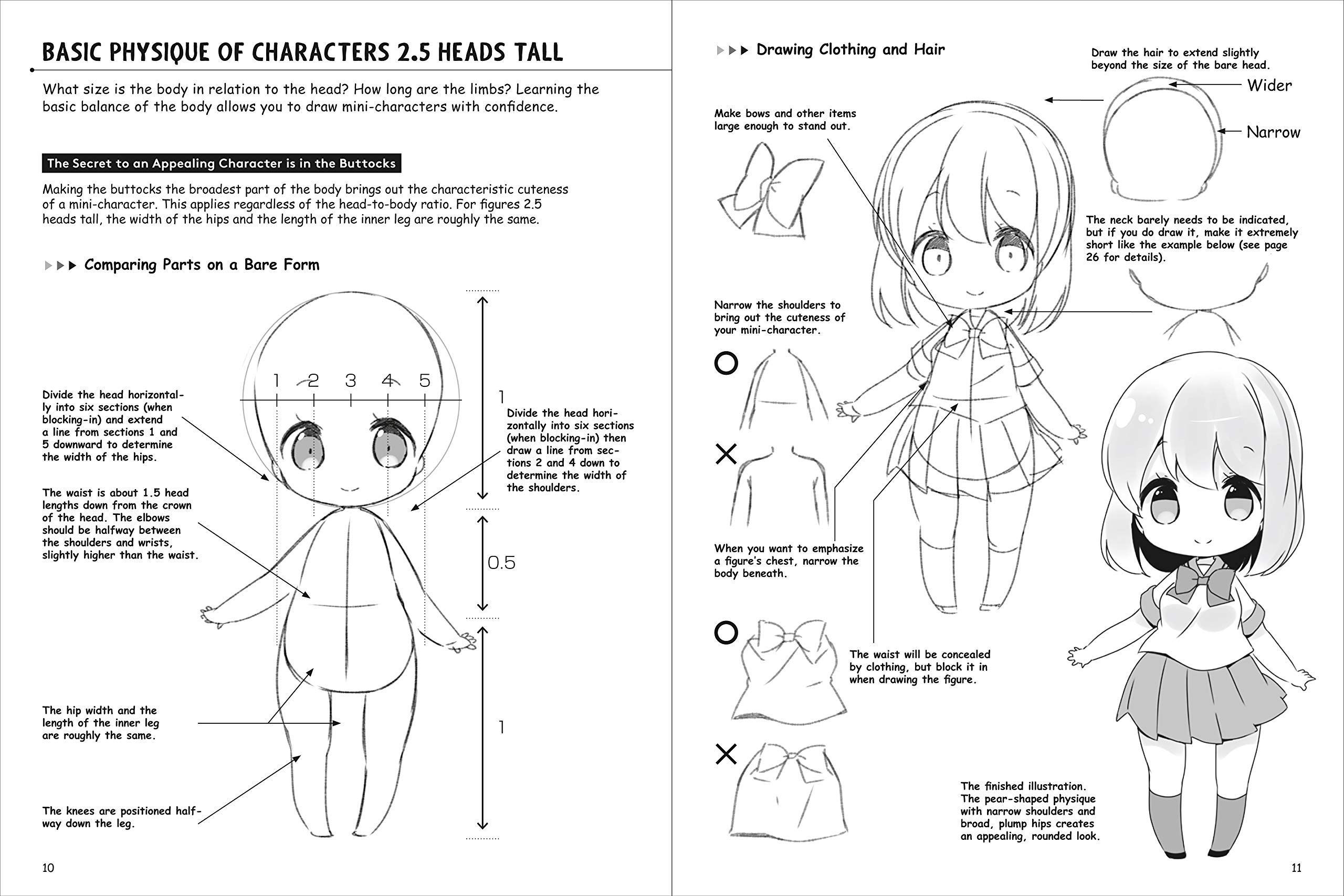 Beginner's Guide To Drawing Manga Chibi Girls: Create Your Own Adorable ...