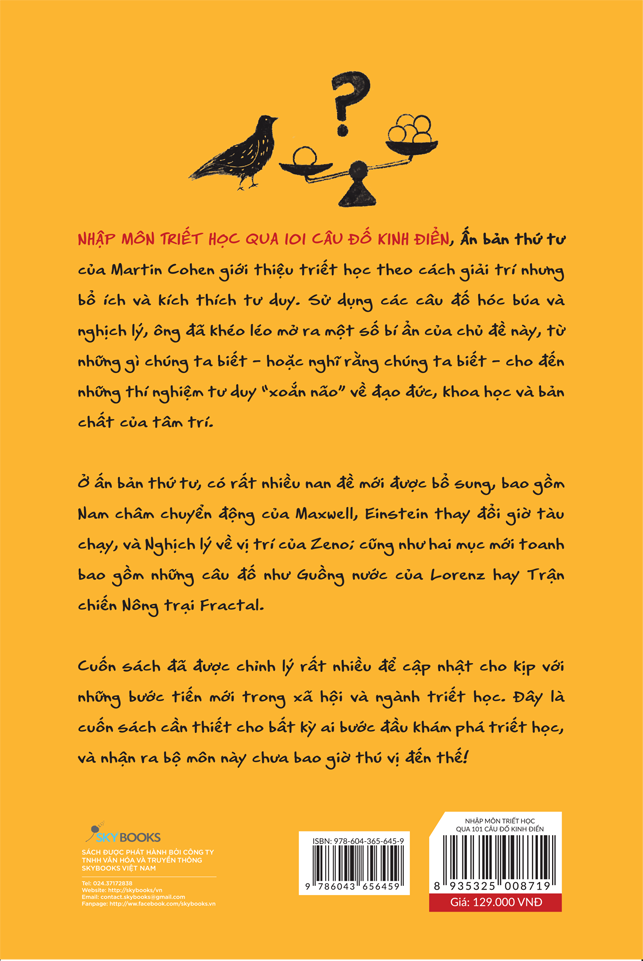 Sách Nhập Môn Triết Học Qua 101 Câu Đố Kinh Điển - FAHASA.COM