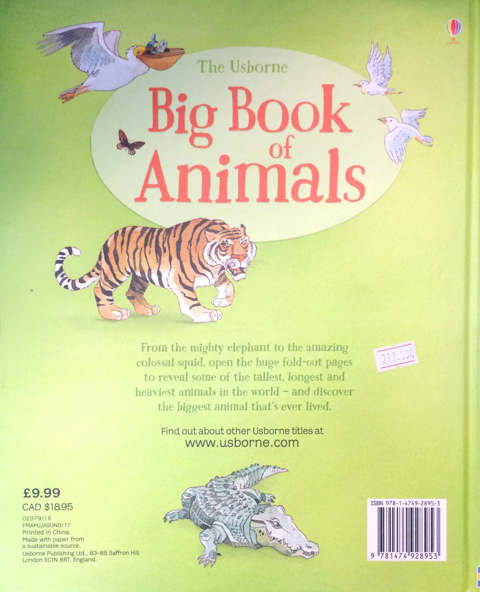 BIG BOOK OF ANIMALS