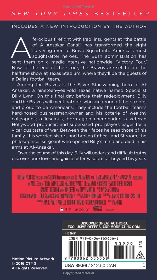 Billy Lynn's Long Halftime Walk