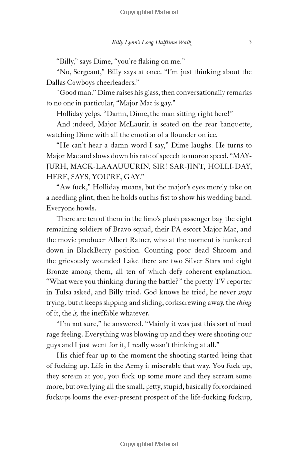 Billy Lynn's Long Halftime Walk