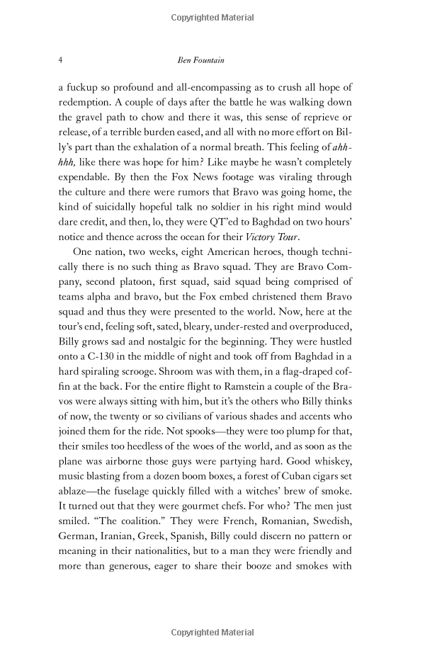 Billy Lynn's Long Halftime Walk