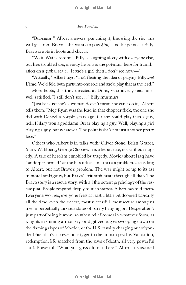 Billy Lynn's Long Halftime Walk