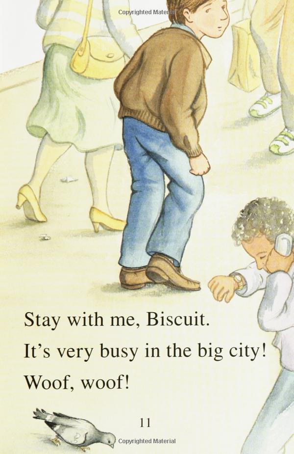 Biscuit visits the big city