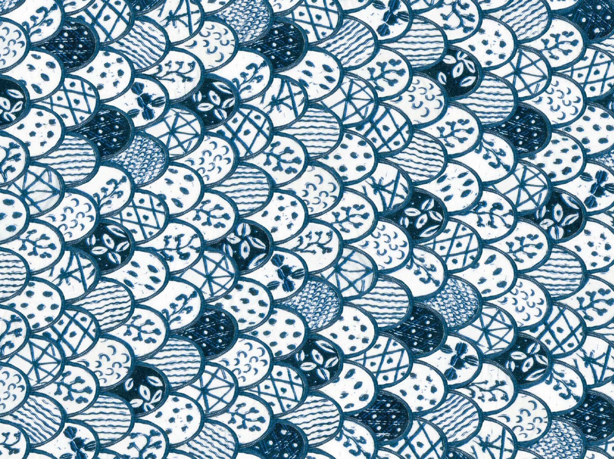 Blue and White Gift Wrapping Papers - FAHASA.COM