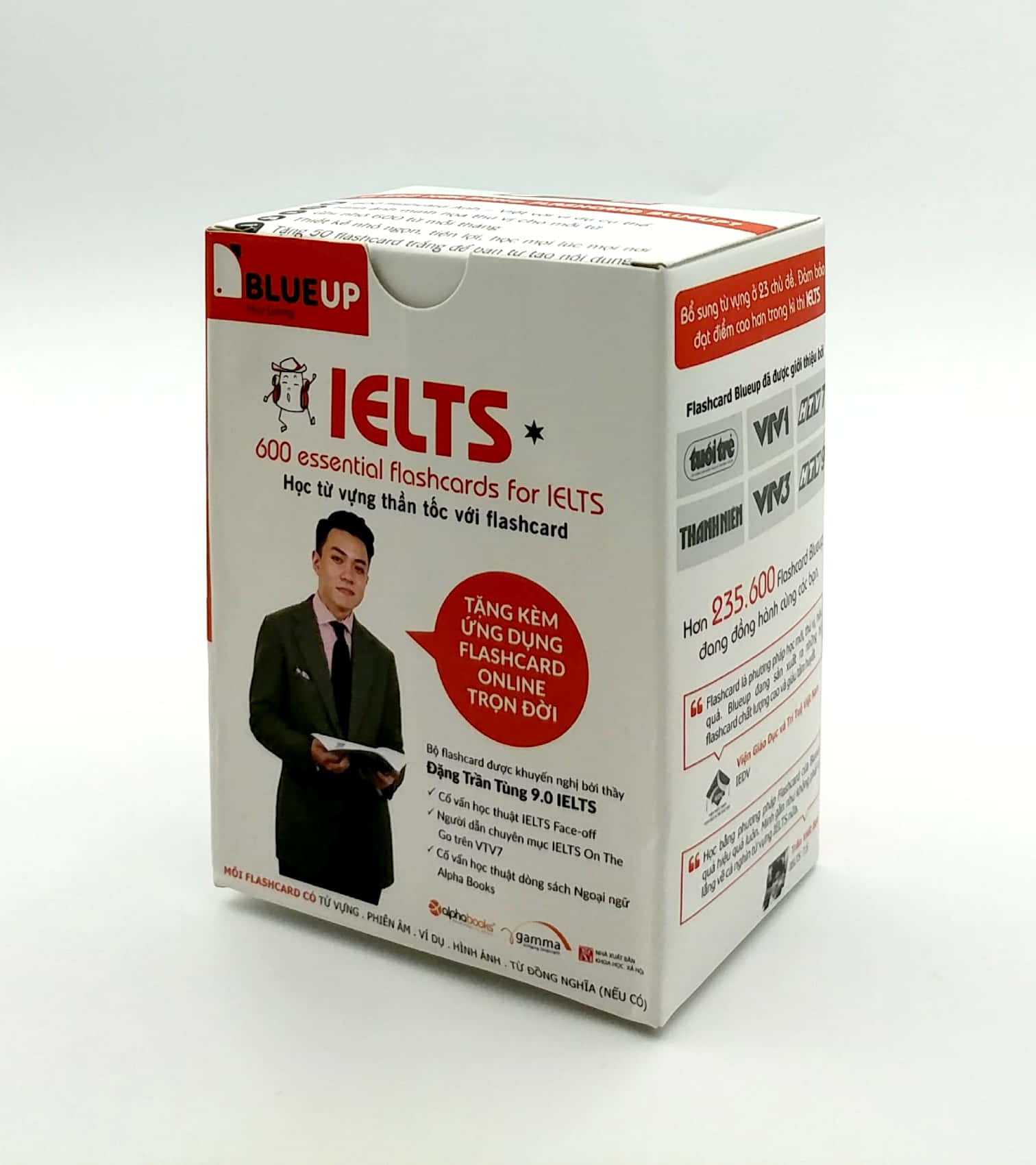 Sách Blue Up - 600 Essential Flashcards For Ielts - Phần 1 - FAHASA.COM