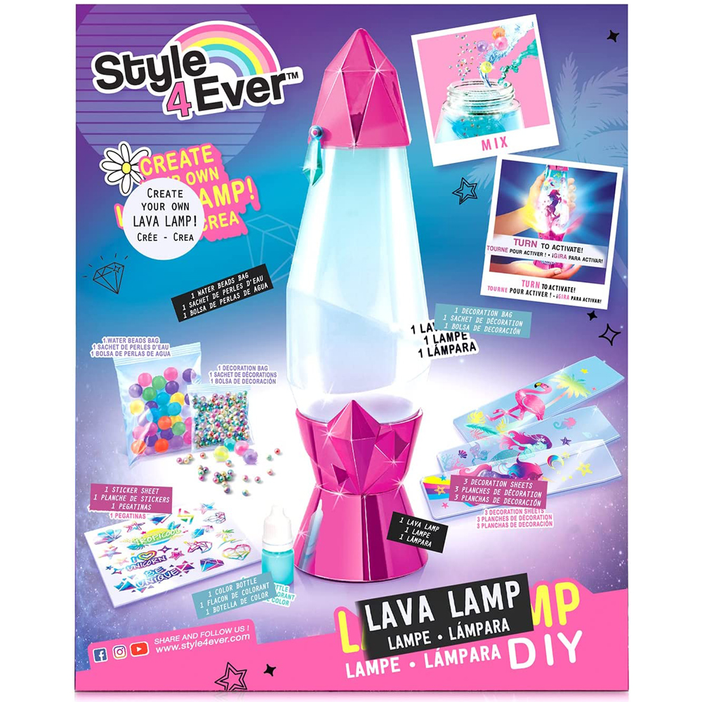 Bộ Thiết Kế Đèn Lava DIY - Style 4 Ever OFG180 - FAHASA.COM
