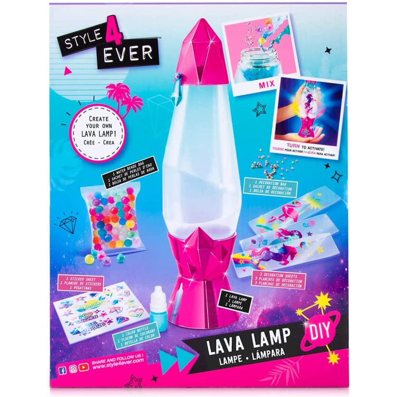 Bộ Thiết Kế Đèn Lava DIY - Style 4 Ever OFG180 - FAHASA.COM