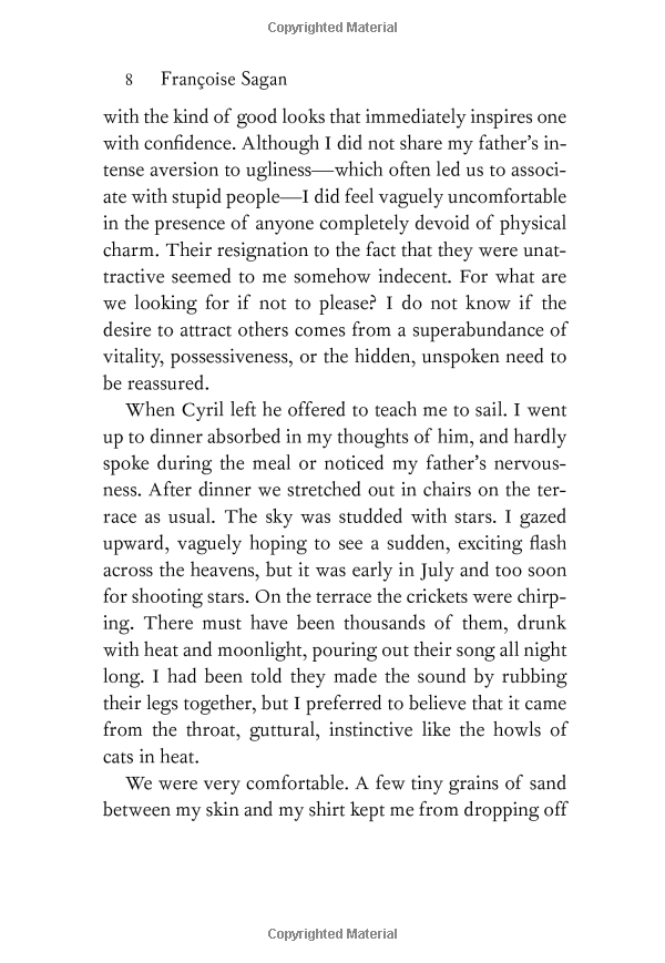 Bonjour Tristesse: A Novel