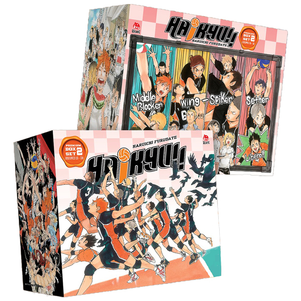 Truyện Tranh Premium Boxset Haikyu!! 2 - Tập: 16 - 30 (Bộ 15 Cuốn) - Tặng Kè - FAHASA.COM
