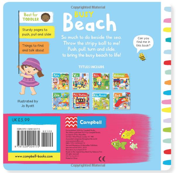 Busy Beach (Busy Books)