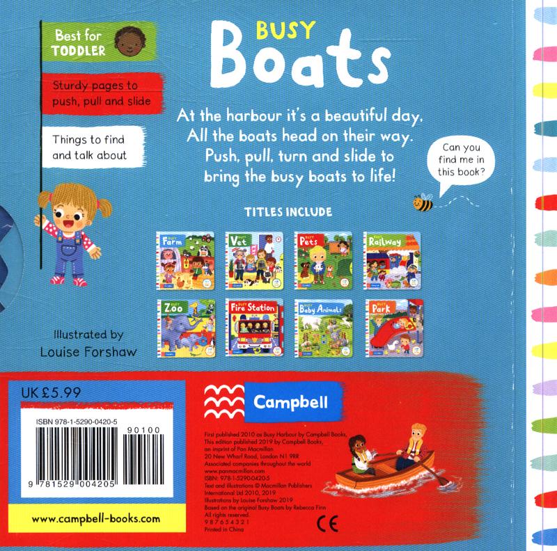 Busy Boats (Busy Books) - FAHASA.COM