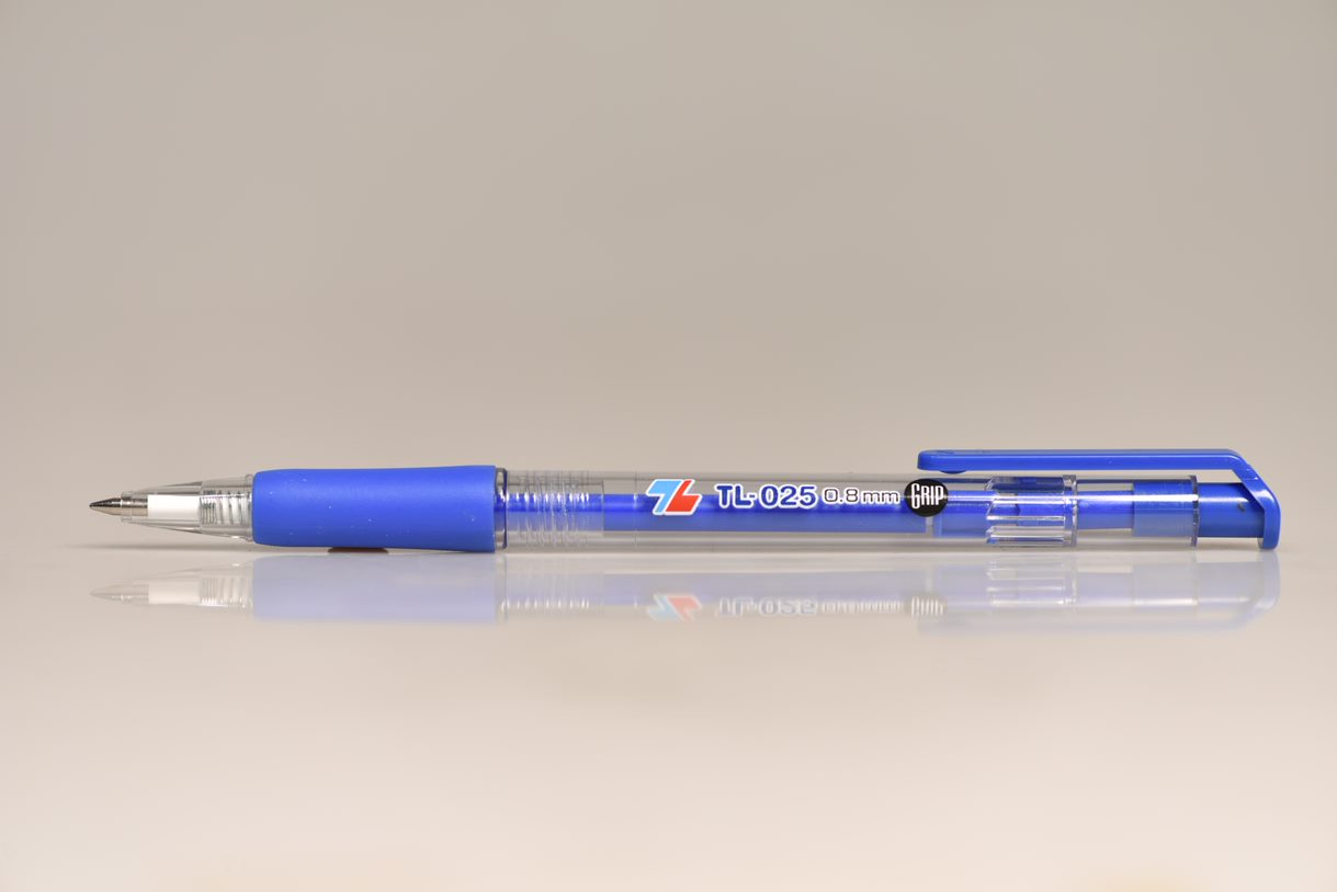 Hộp 20 Bút Bi Grip 0.8 mm Thiên Long TL-025 - Mực Xanh - FAHASA.COM