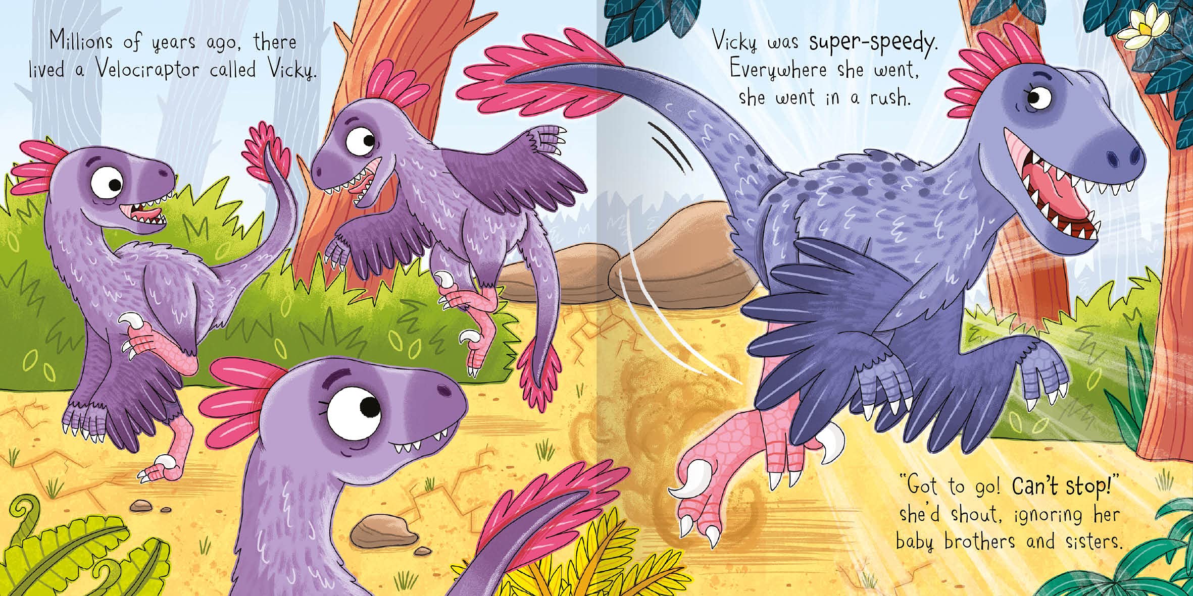 Dinosaur Adventures: Velociraptor - The Speedy Tale - FAHASA.COM