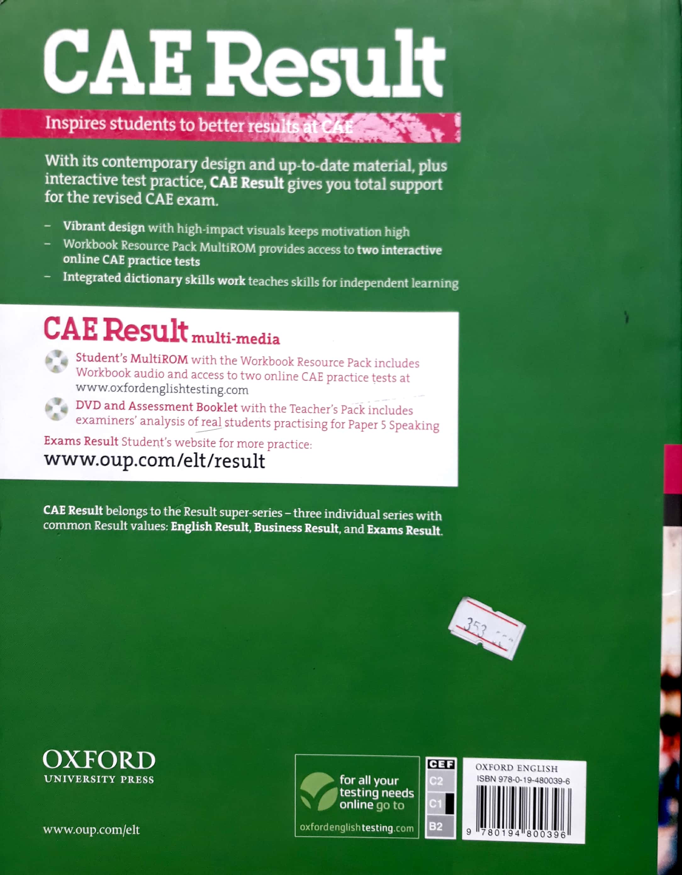 CAE Result Student’s Book