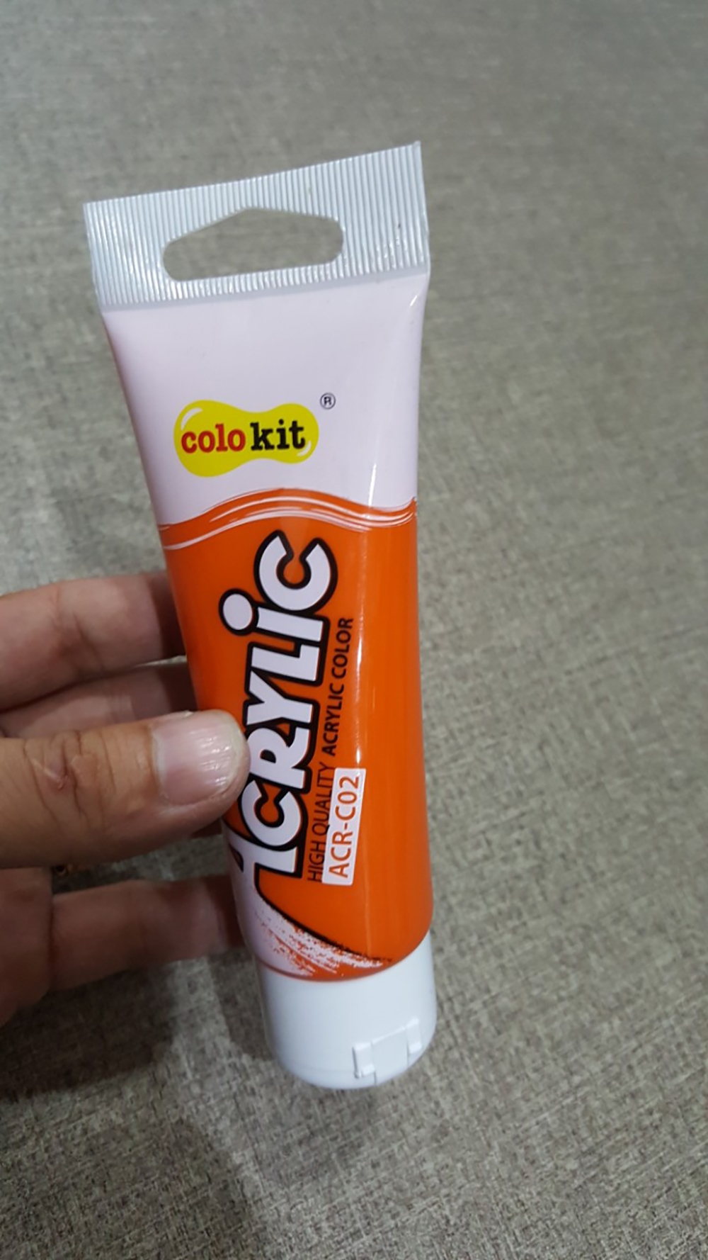 Màu Acrylic ACR-02 Colokit 75ml - Màu Cam - FAHASA.COM