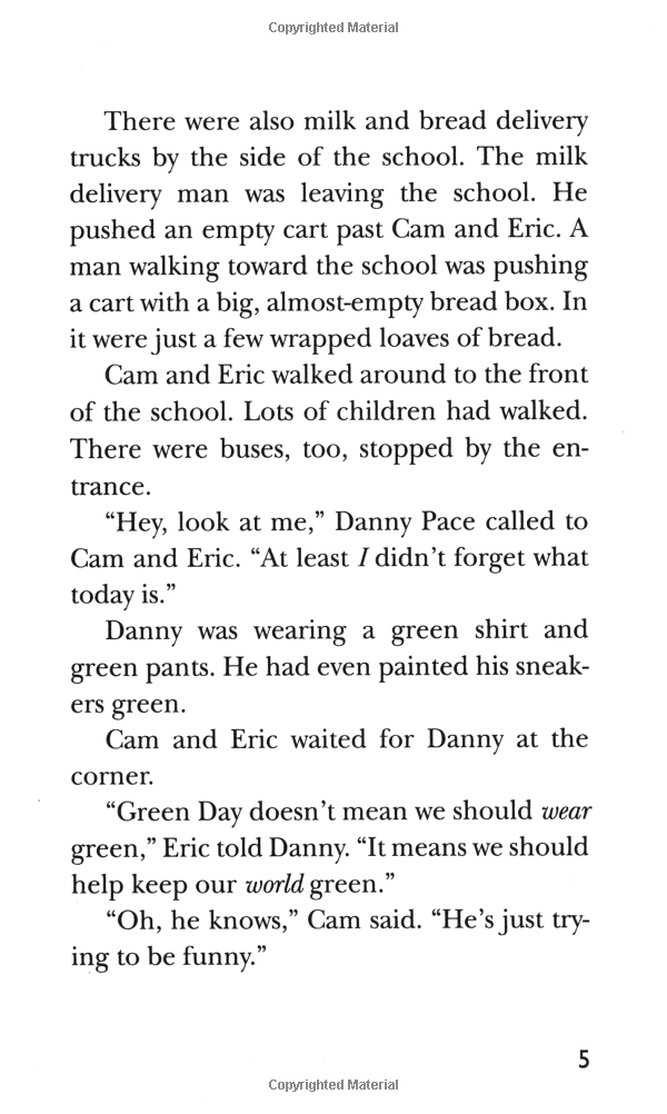 Cam Jansen and the Green School Mystery