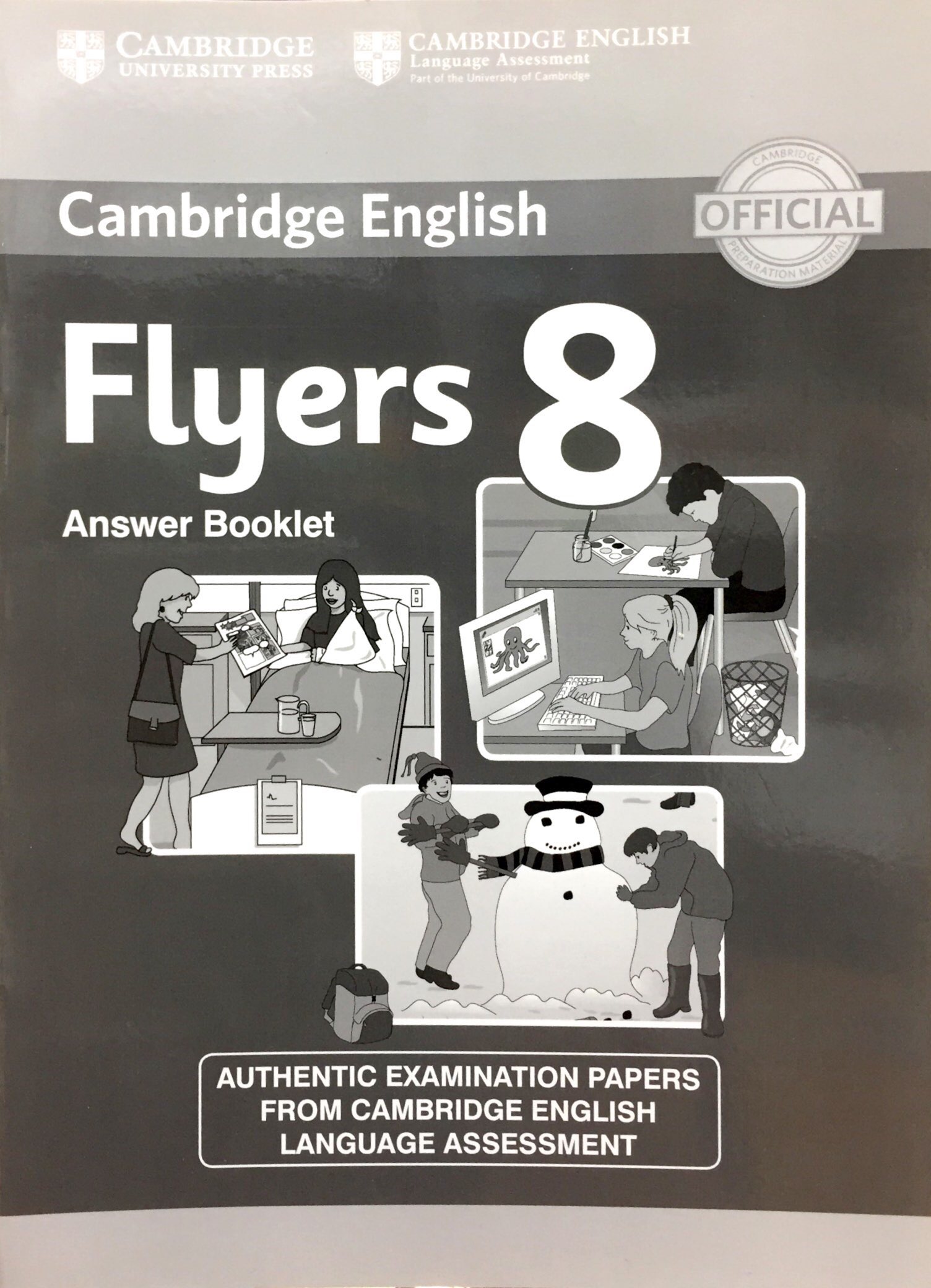 Cambridge English Young Learners 8 Flyers Answer Booklet - FAHASA.COM