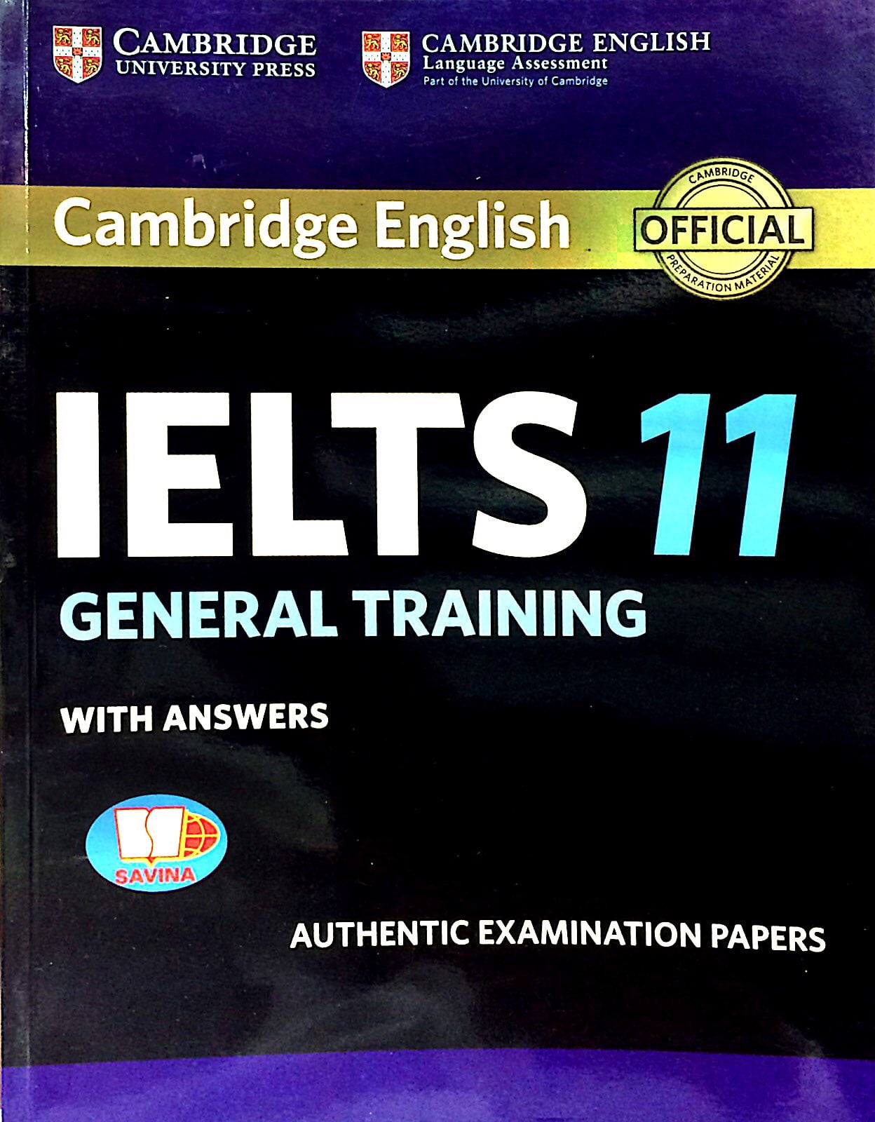 Bộ Cambridge IELTS 11 General Training With Answers Savina Không Kèm ...