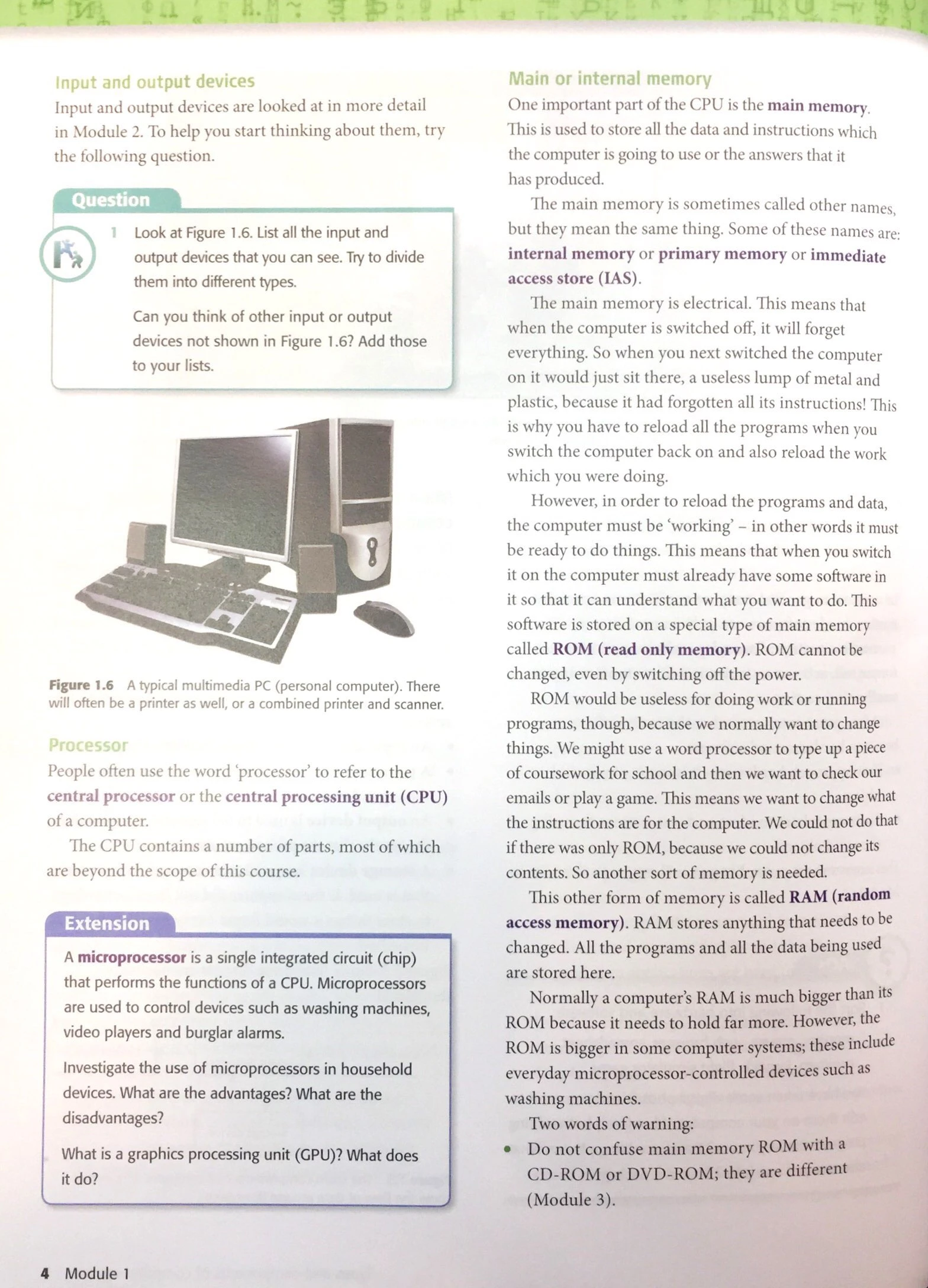 Cambridge IGCSE ICT Coursebook with CD-ROM