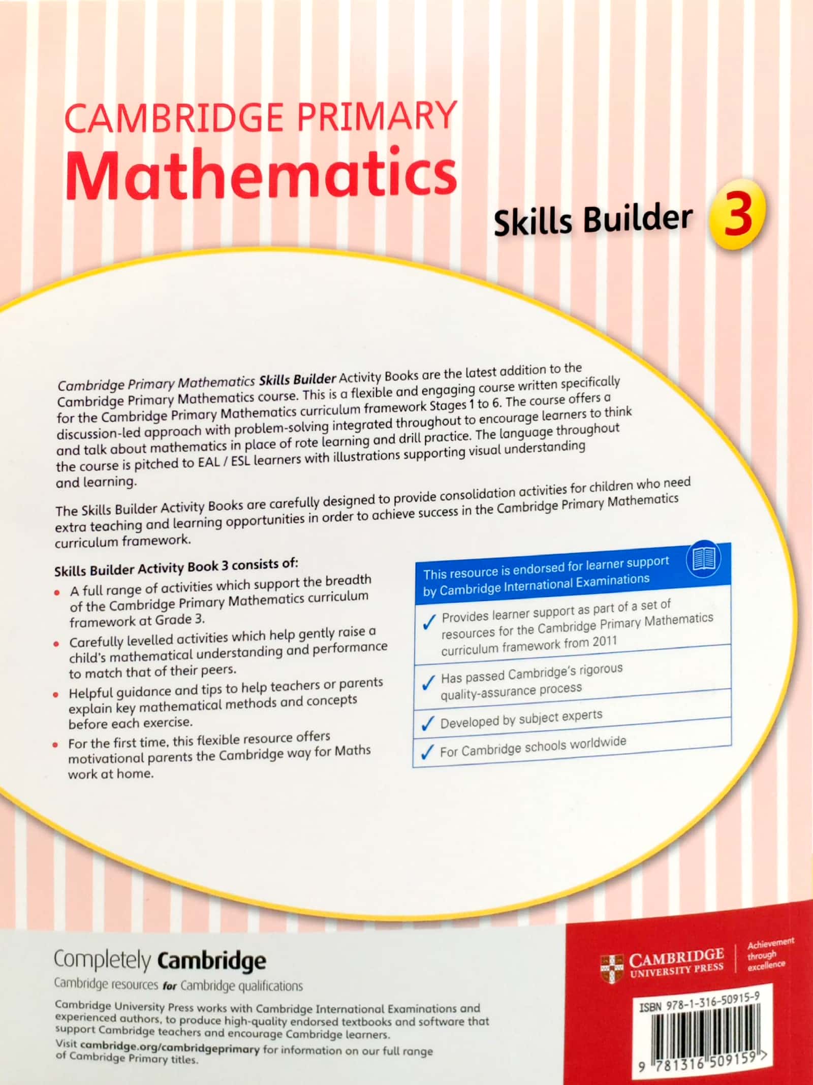 Cambridge Primary Mathematics Skills Builder 3 (Cambridge Primary Maths ...