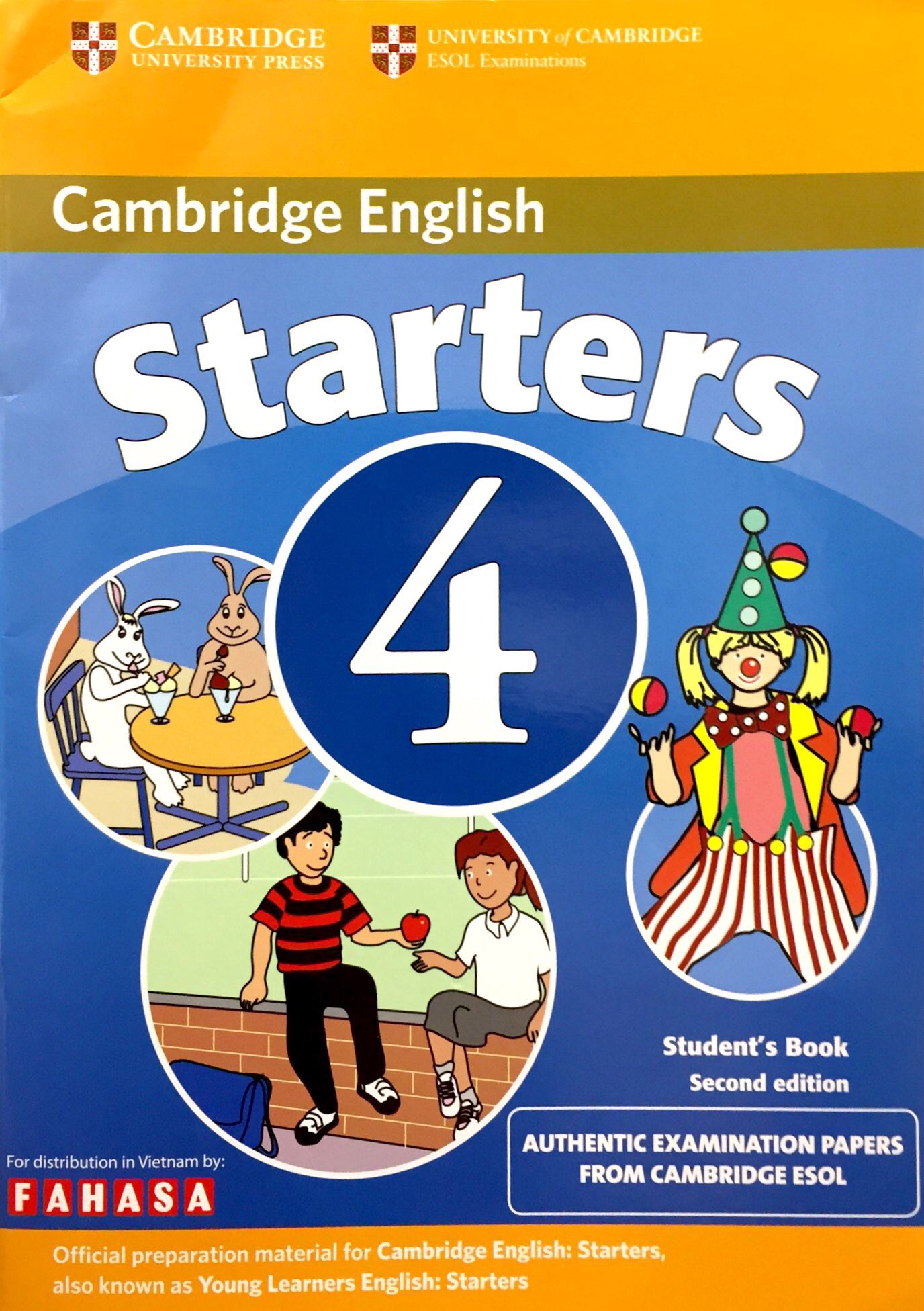 Cambridge Young Learner English Test Starters 4 SB FAHASA Reprint ...