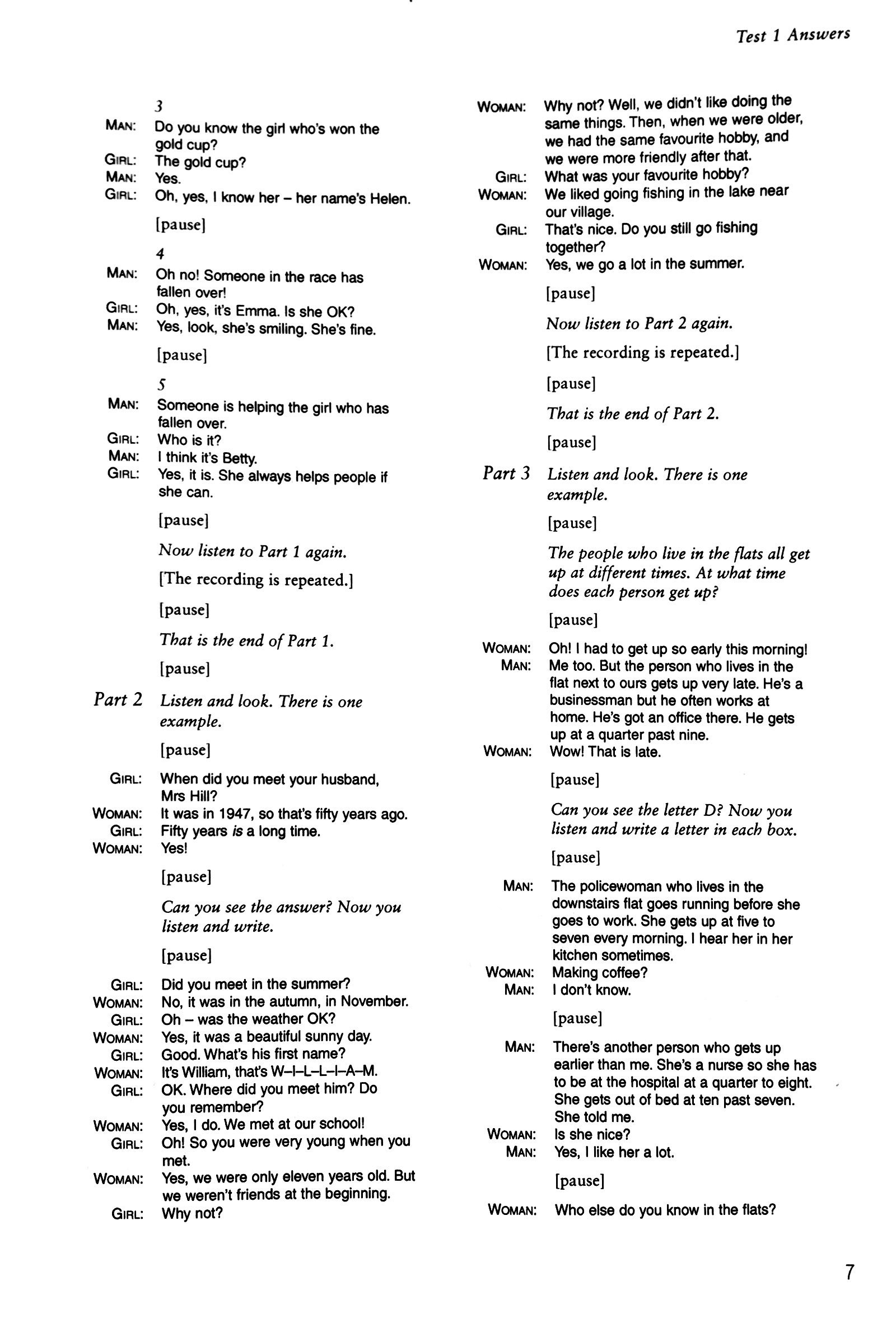 Cambridge Young Learners English Tests 2 Second edition Flyers 2 Answer ...