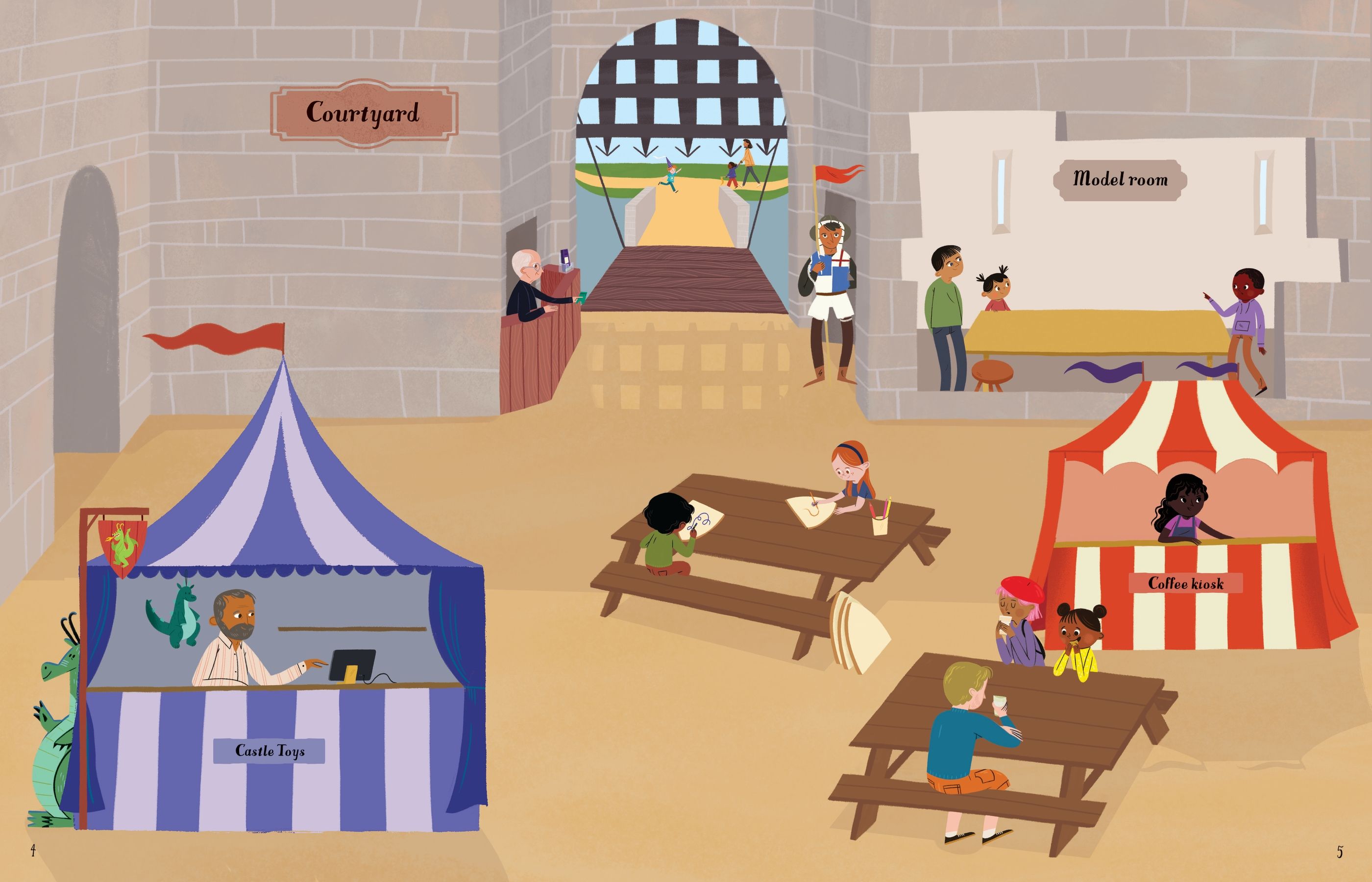 Castle Sticker Book - FAHASA.COM