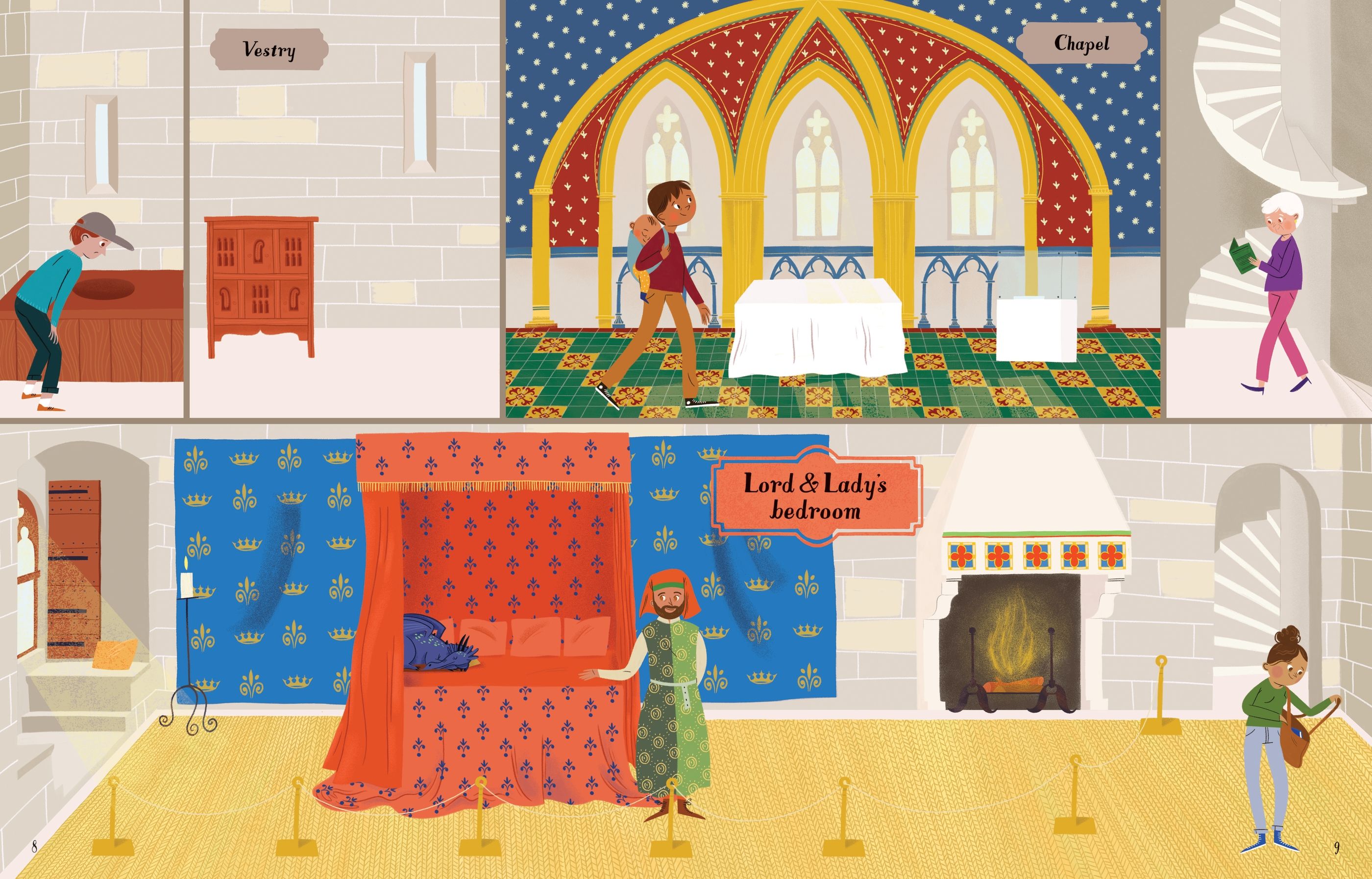 Castle Sticker Book - FAHASA.COM