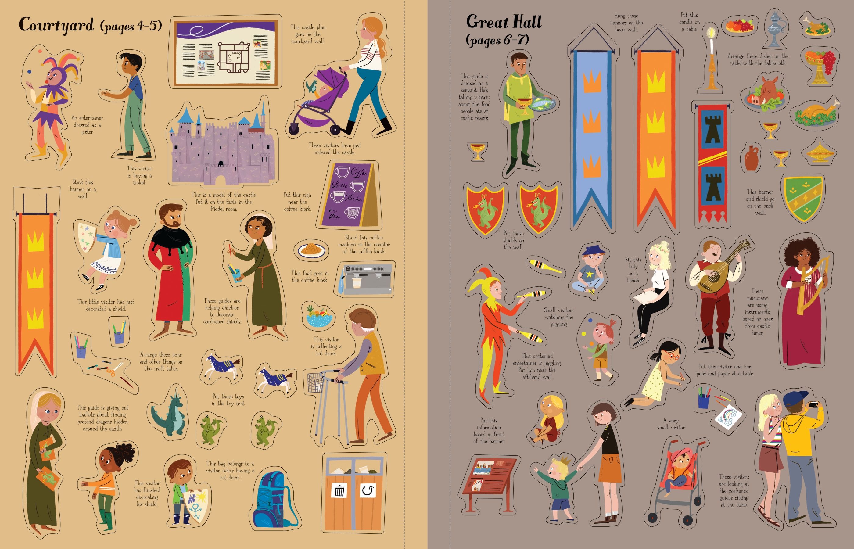 Castle Sticker Book - FAHASA.COM