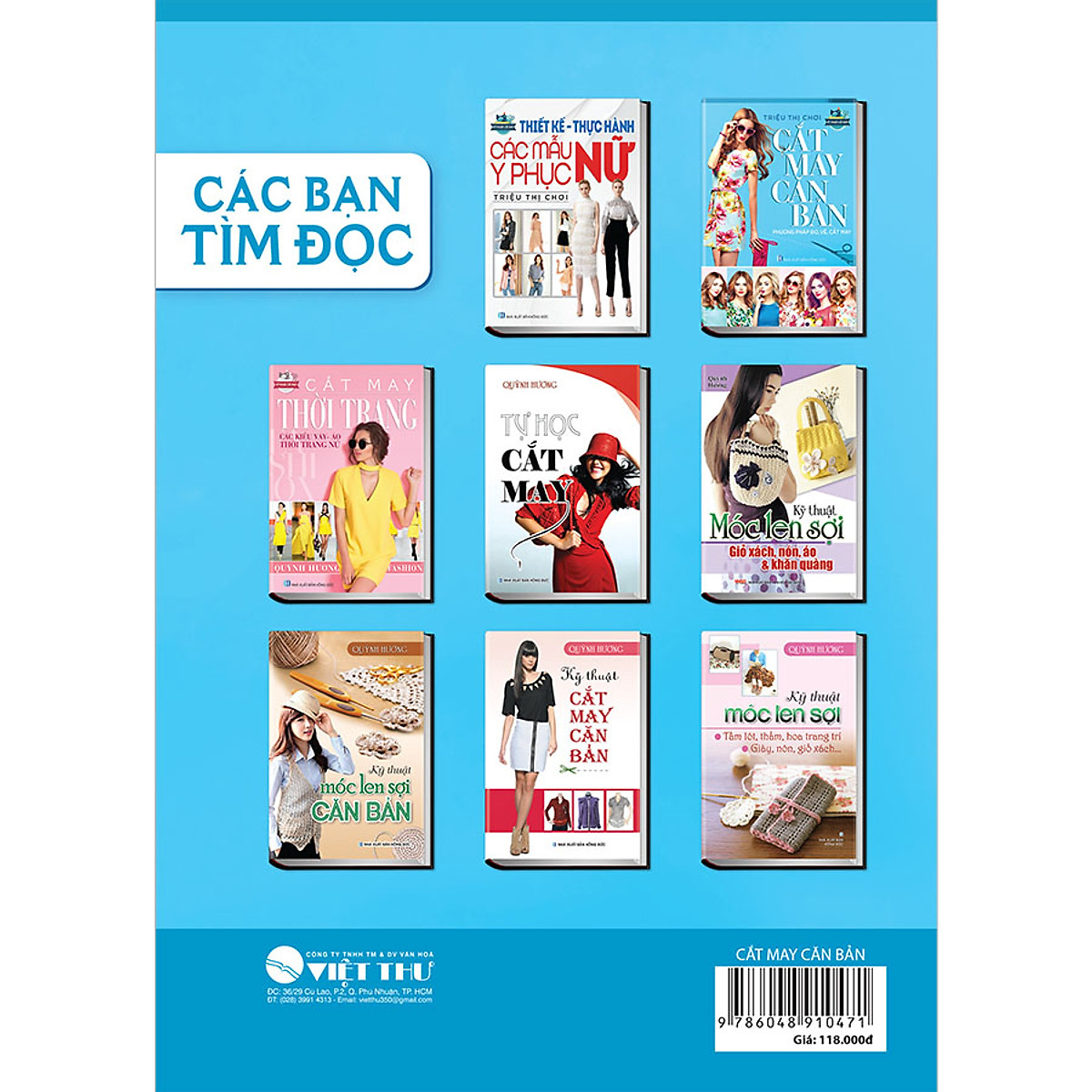 Sách Cắt May Căn Bản - Phương Pháp Đo, Vẽ, Cắt May - FAHASA.COM