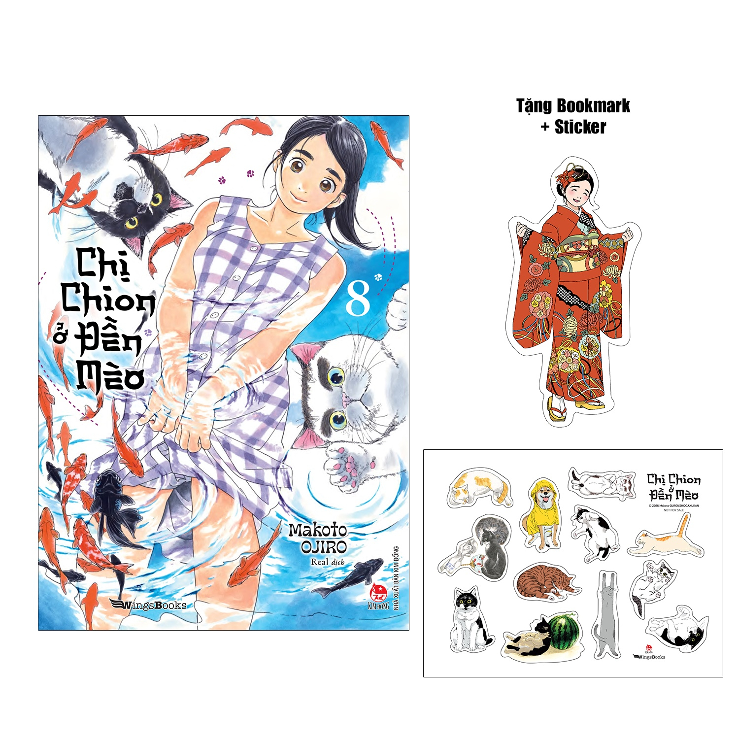 Truyện Tranh Chị Chion Ở Đền Mèo - Tập 8 - Tặng Kèm Bookmark + Sticker ...