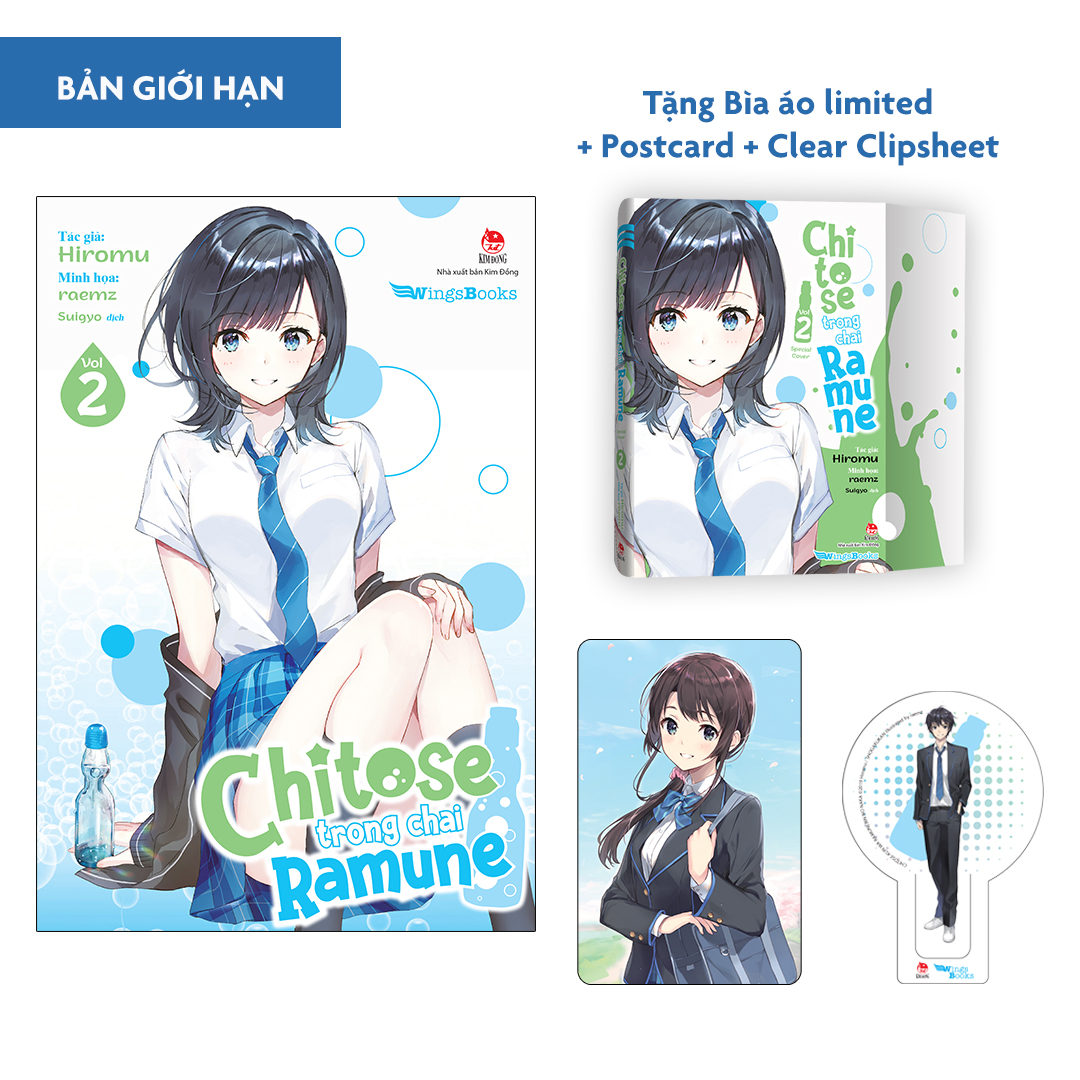 Sách Chitose Trong Chai Ramune - Tập 2 - Bản Giới Hạn - Tặng Bìa Áo Limite - FAHASA.COM