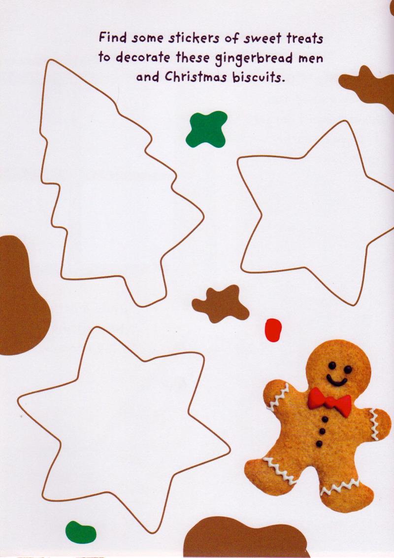 Christmas Sticker Activities