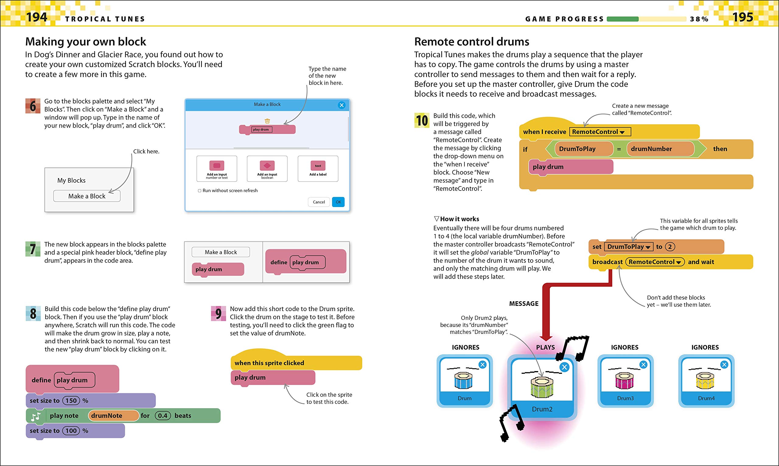 Coding Games In Scratch: A Step-By-Step Visual Guide To Building Your Own Computer Game - FAHASA.COM