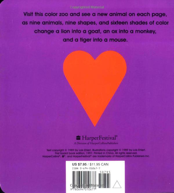 Color Zoo Board Book