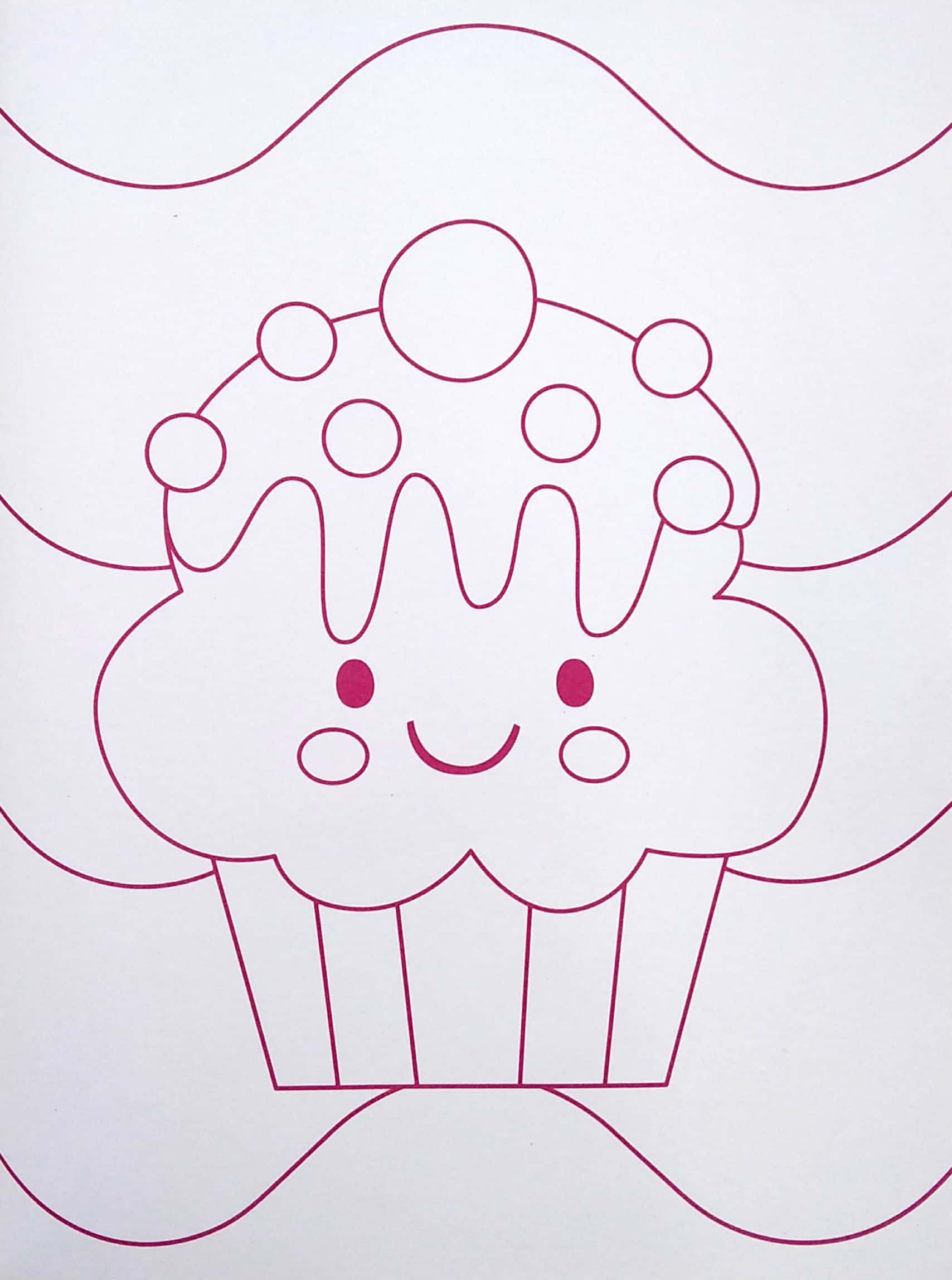 Colour Your Own Super-Cute Cupcake Squishy