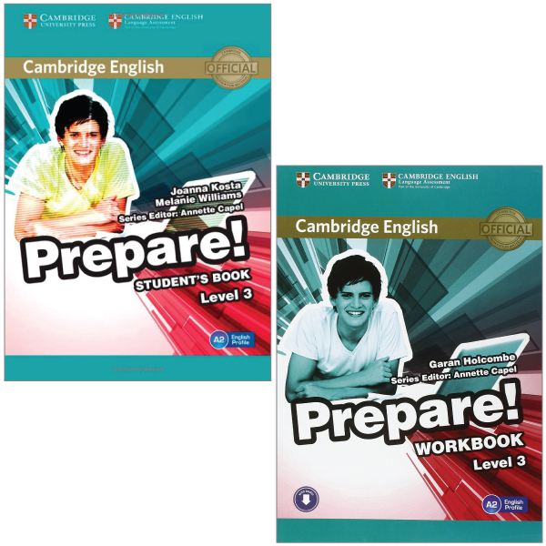 Combo Cambridge English Prepare! Level 3: Student's Book + Workbook - FAHASA.COM