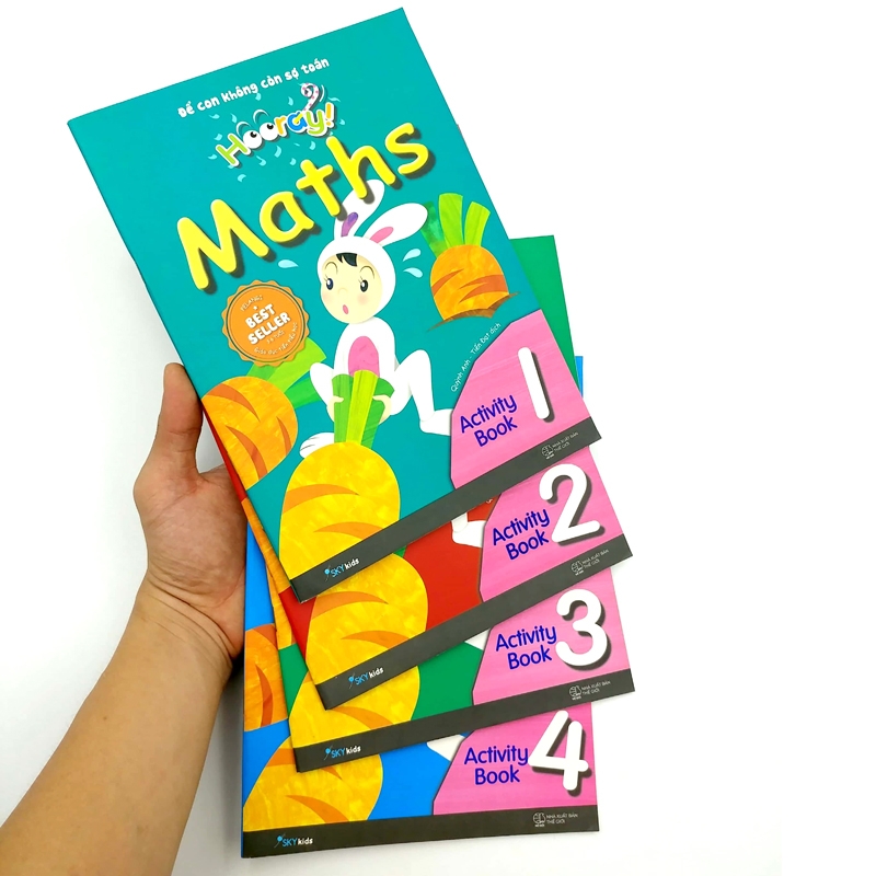 Combo Sách Hooray Math - Để Con Không Còn Sợ Toán - Acitivity Book (Bộ ...