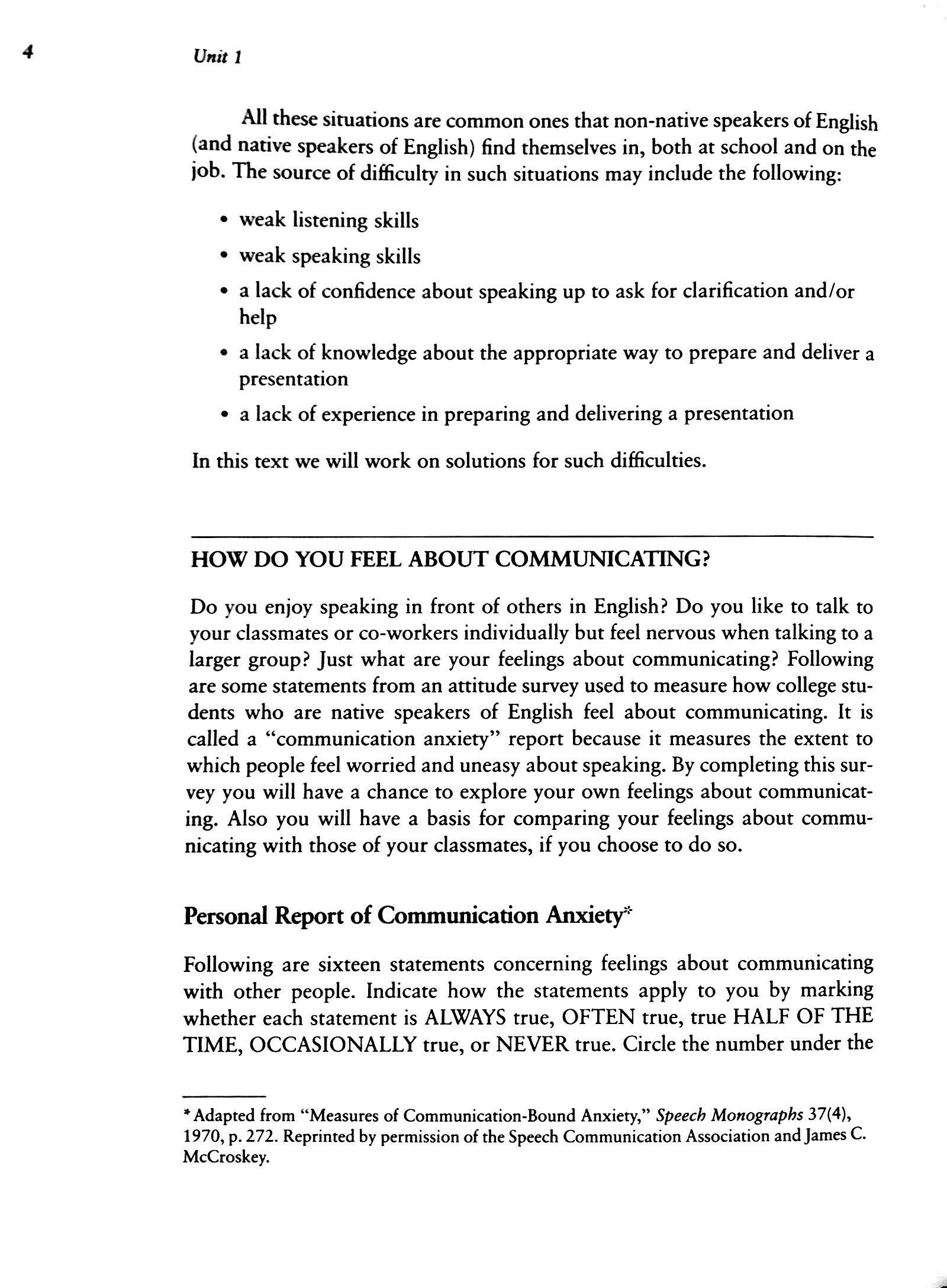 Communicating Effectively in English: Oral Communication for Non-native ...