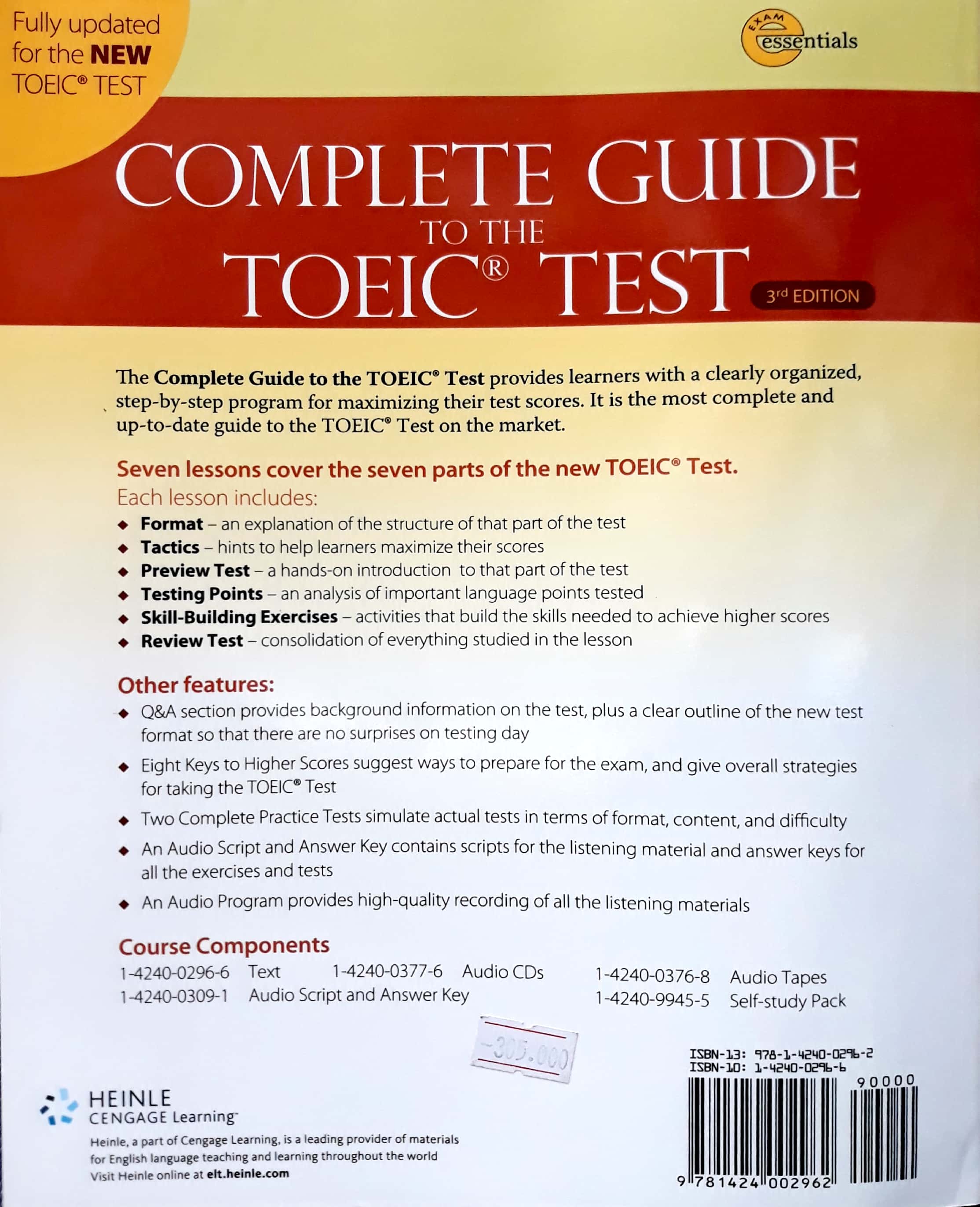 Complete Guide To TOEIC 3E-Text - FAHASA.COM