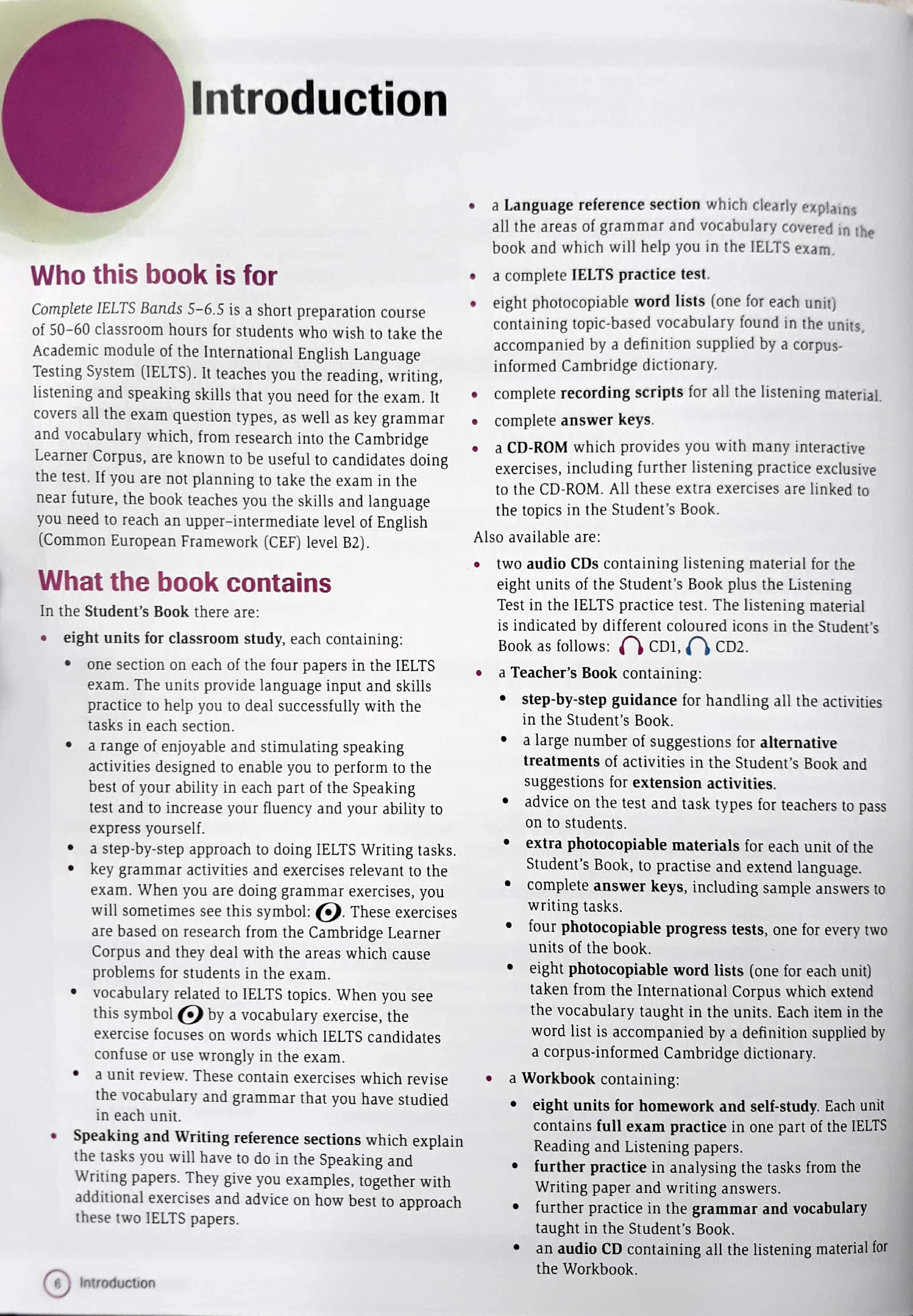 Complete IELTS B2 Student's Book with answer & CD-Rom - FAHASA.COM
